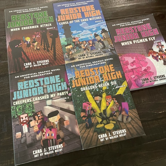 Minecraft | Other | Copy Redstone Junior High Books From Minecraft ...